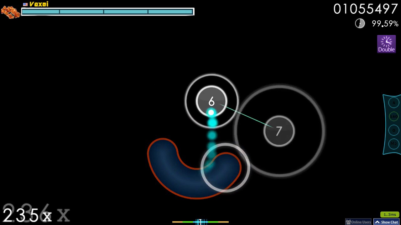 Osu! AR 10.3 practice - YouTube