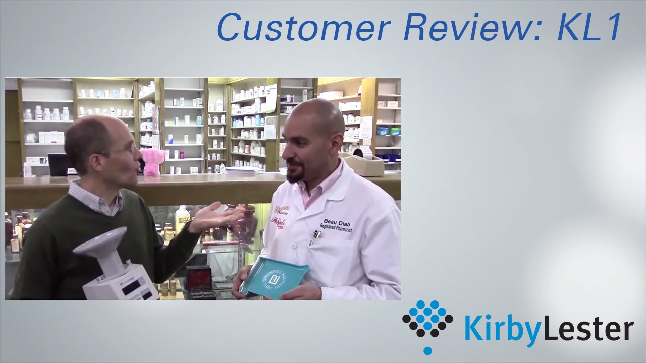 Kirby Lester KL1 VS. the Tray. Counting pills speed test. - YouTube