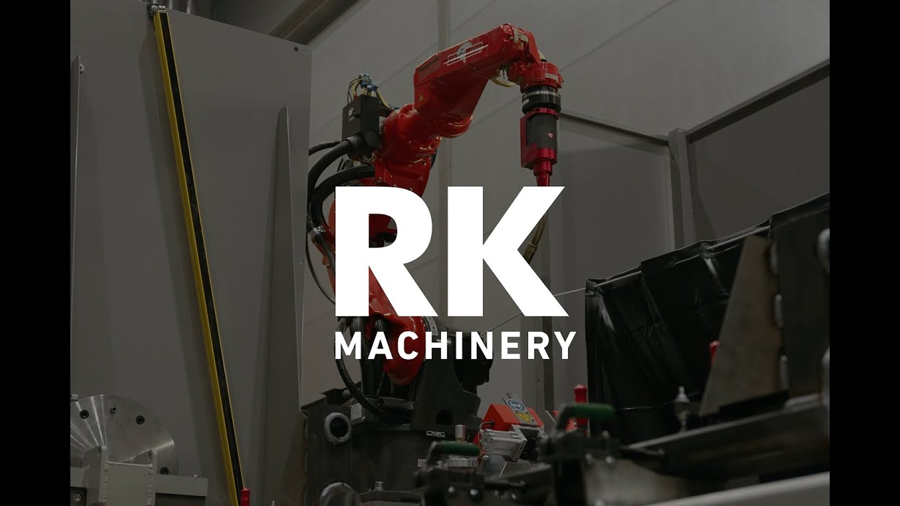 RK Machinery welding robot - YouTube