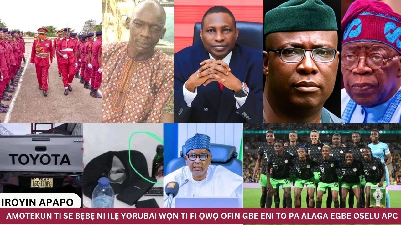 AMOTEKUN TI SE BẸBẸ NI ILẸ YORUBA! WỌN TI FI ỌWỌ OFIN GBE ENI TO PA ALAGA EGBE OSELU APC - YouTube