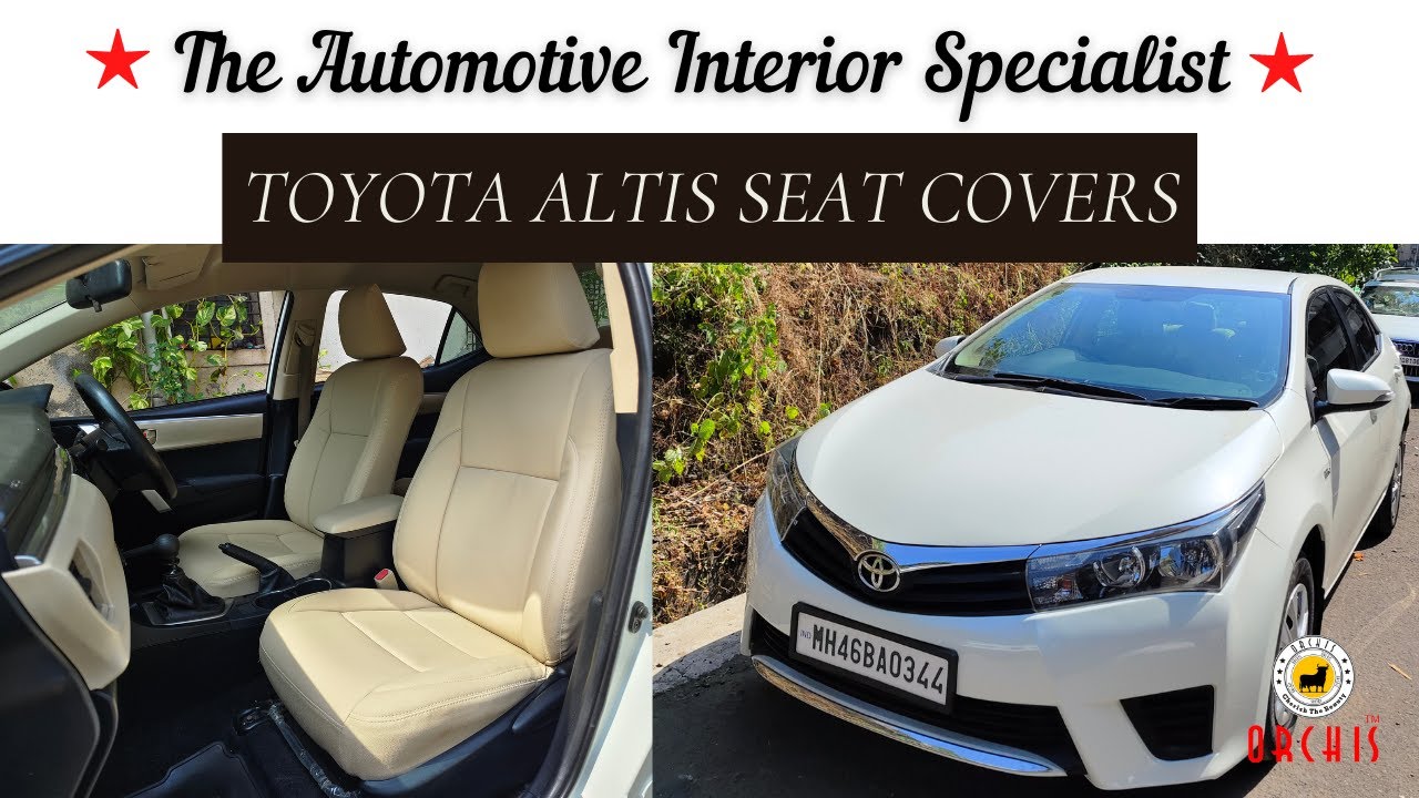 Branded Synthetic Leather | PU Leatherrite Car Seat Covers For Toyota ...