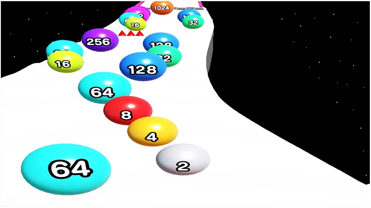 Ball Run Number Master 2048 - Gameplay Walkthrough - Levels 6-12 - YouTube
