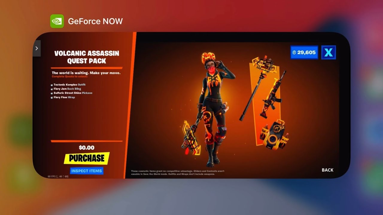 How To Get Fortnite Volcanic Assassin Pack on Mobile! (GeForce NOW ...
