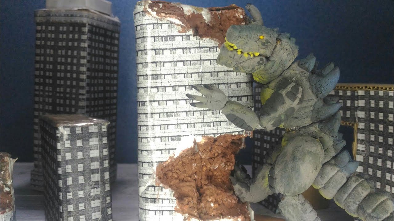 CUSTOM GODZILLA 1998/ZILLA FIGURE - YouTube