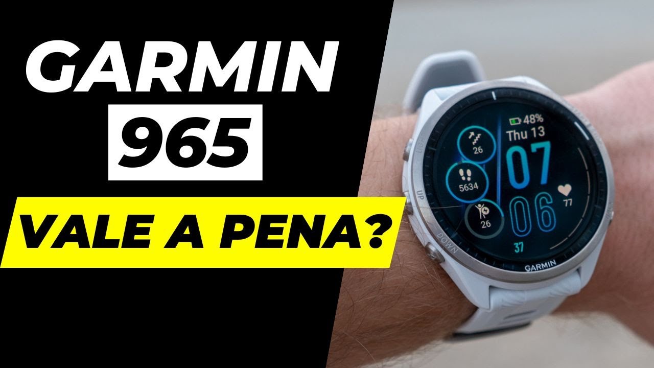 GARMIN FORERUNNER 965 | VALE A PENA COMPRAR - YouTube