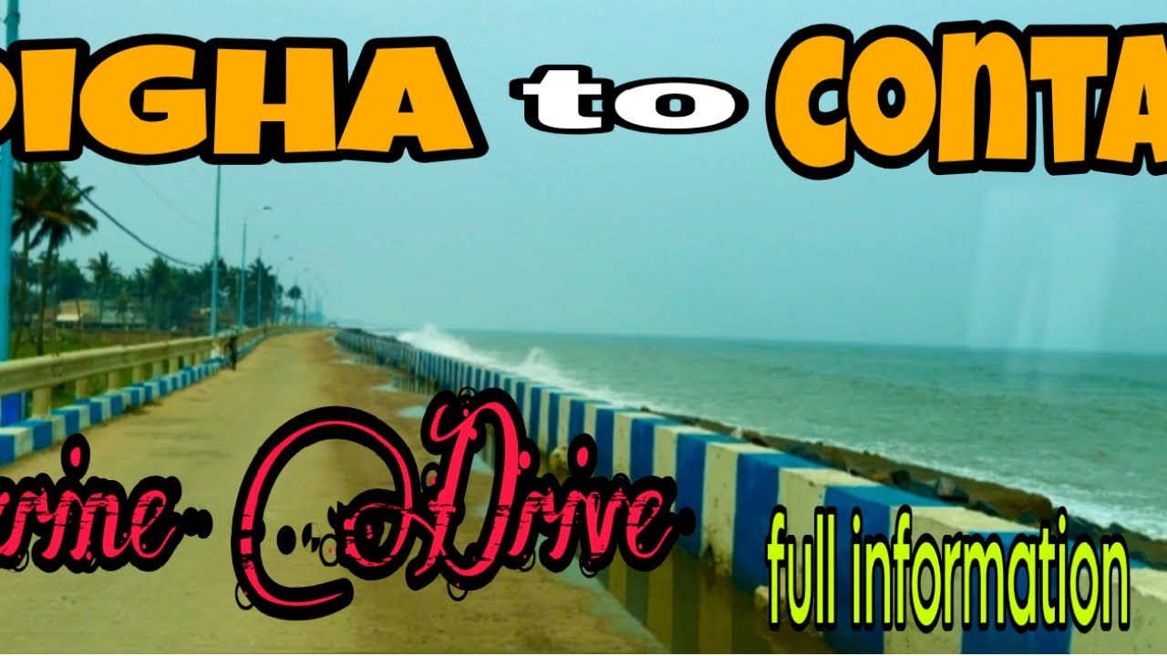 The Stunning New Marine Drive from Digha to Contai🛣️ - YouTube