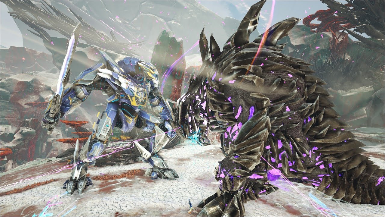 ARK Extinction #16 Hợp Thể Mega Mek Tiêu Diệt Alpha King Titan Quái Vật ...