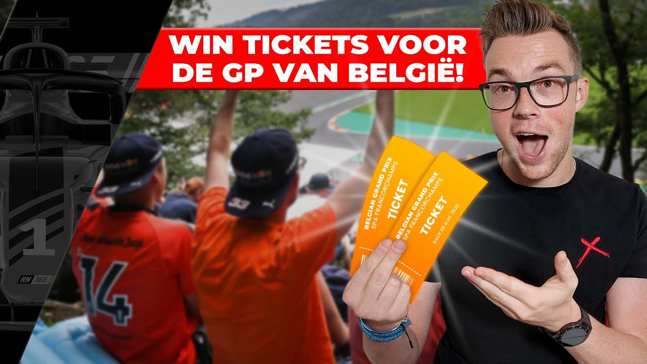 WIN 2 tickets voor de Grand Prix van België! | RacingNews365 - YouTube