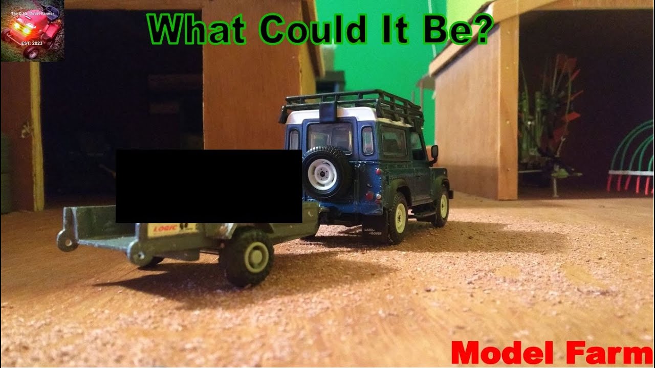 Something new on the farm! - What Could it be? - Model farm - YouTube