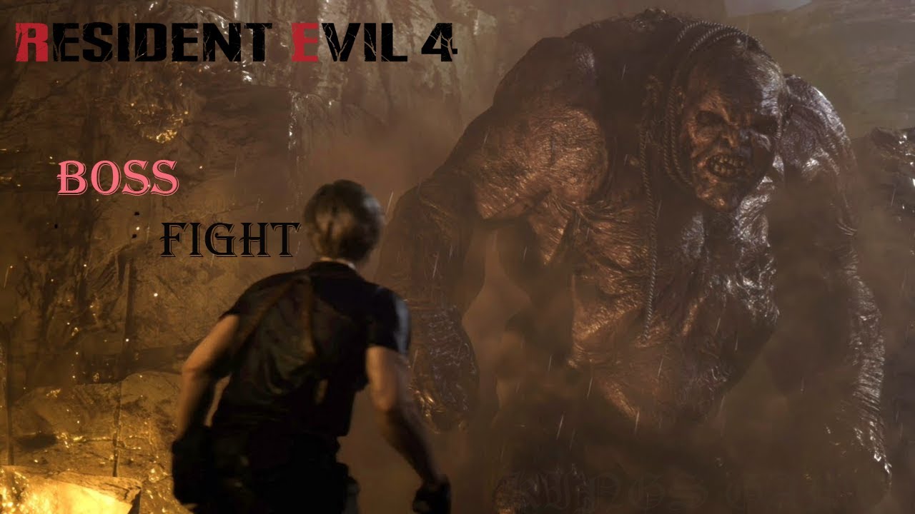 THE GIANT MONSTER BOSS FIGHT | RESIDENT EVIL 4 GAMEPLAY - YouTube