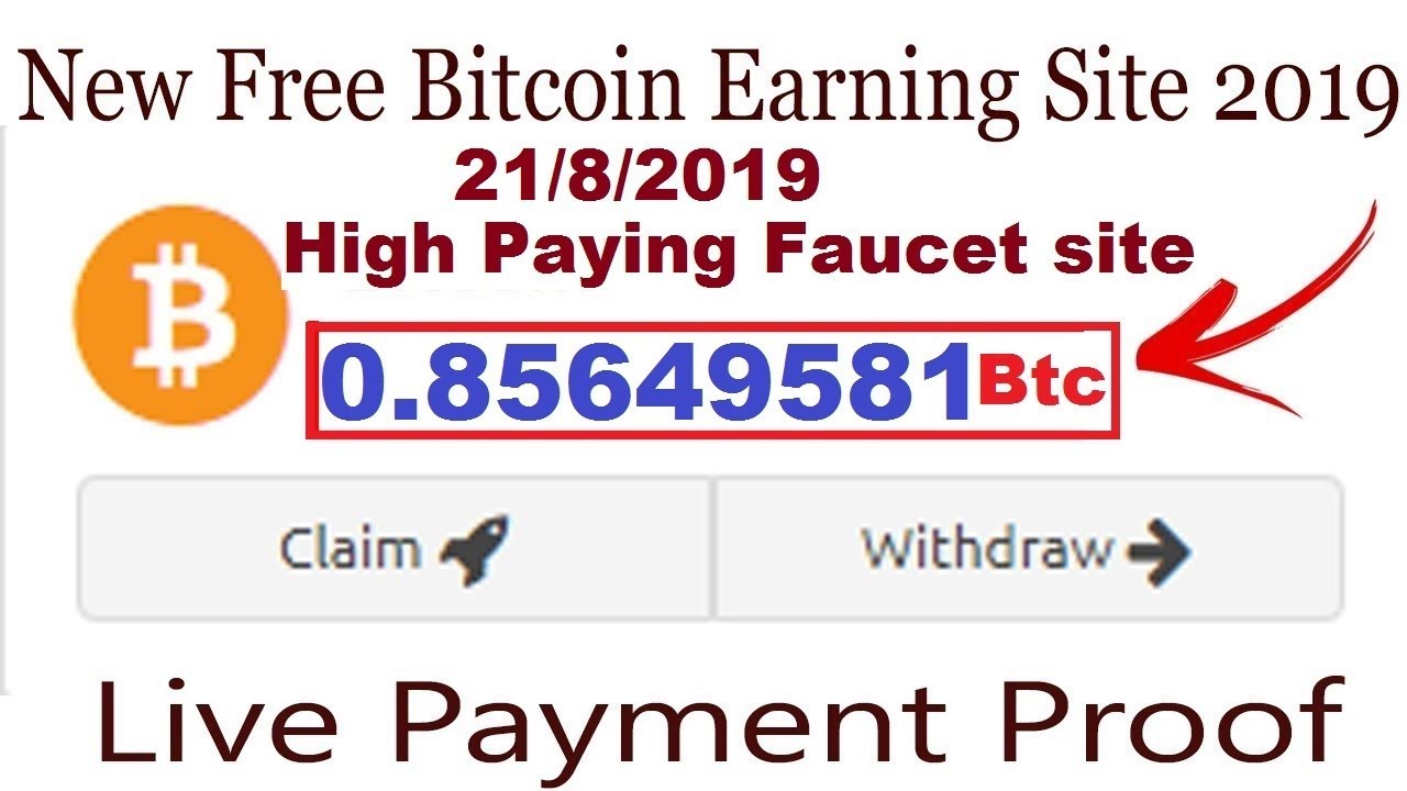 How To Get FREE Bitcoin Payment Proof! 2019 | Earn and Claim Free ...
