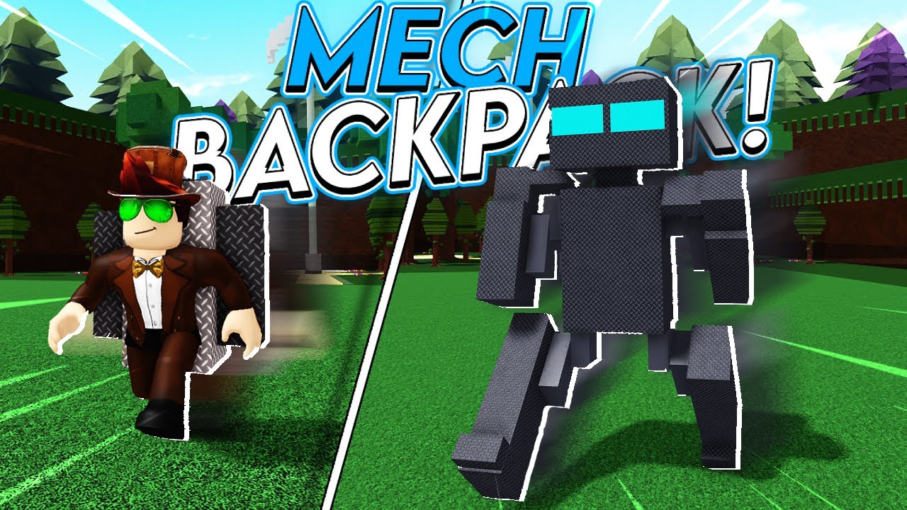 Backpack Mech Suit Tutorial In Build A Boat For Treasure! - YouTube