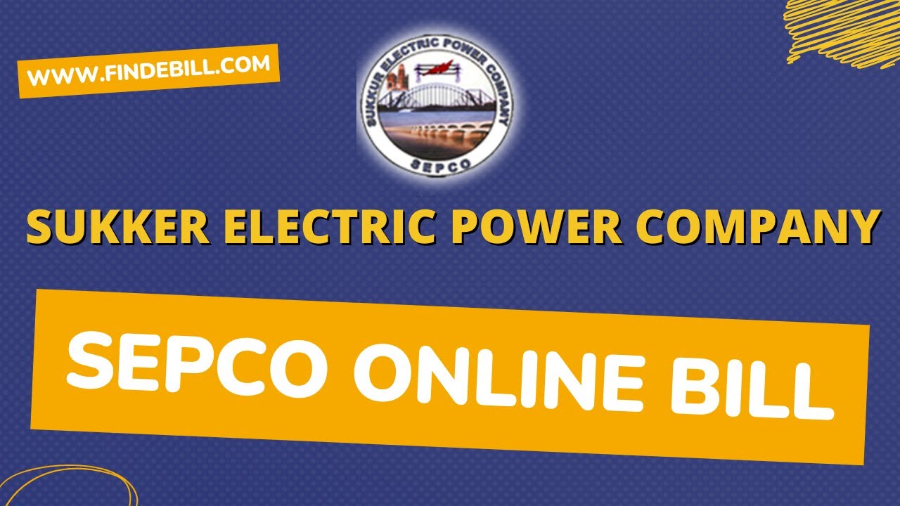Sepco Bill Online Check Print Download Duplicate Bill - YouTube