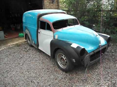 V8 morris minor van II - YouTube