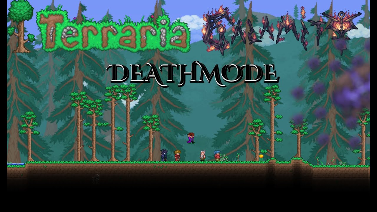 Terraria Calamity Death Mode Vs Idiots - YouTube