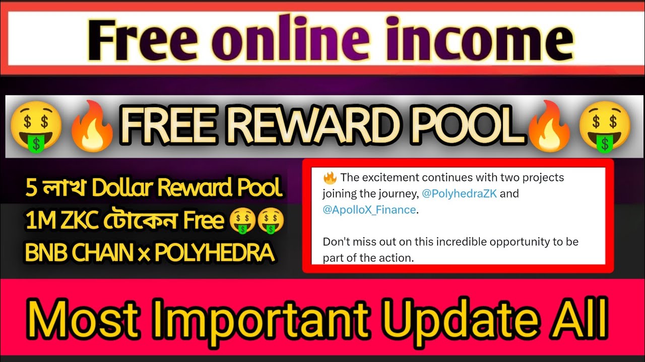 Polyhedra x BNB chain Marathon Airdrop || 500,000$ (1M zkc token) আর ...