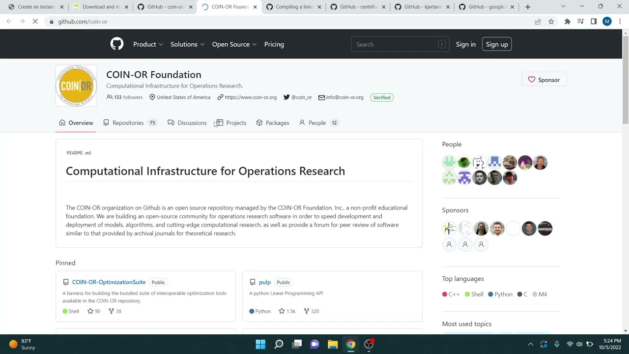 Webassembly C Emscripten Porting Cbc Lp Solver To Wasm Part 1 Youtube