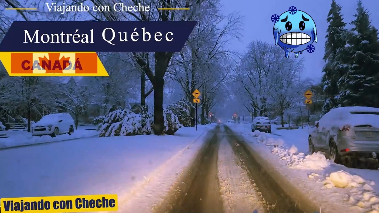 Nieve en Canadá: Montreal y Su Invierno Inolvidable - YouTube