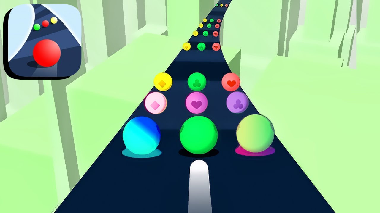 COLOR ROAD GAMEPLAY | ALL LEVELS PART 24 - YouTube