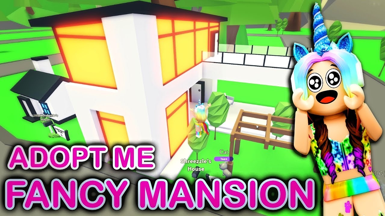 ADOPT ME FANCY MANSION - Adopt Me Mansion Tour - YouTube