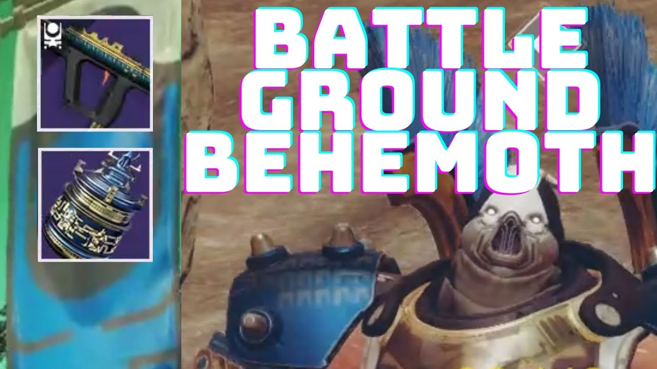 Destiny 2: Battleground Behemoth + Season 13 Intro Gameplay - YouTube