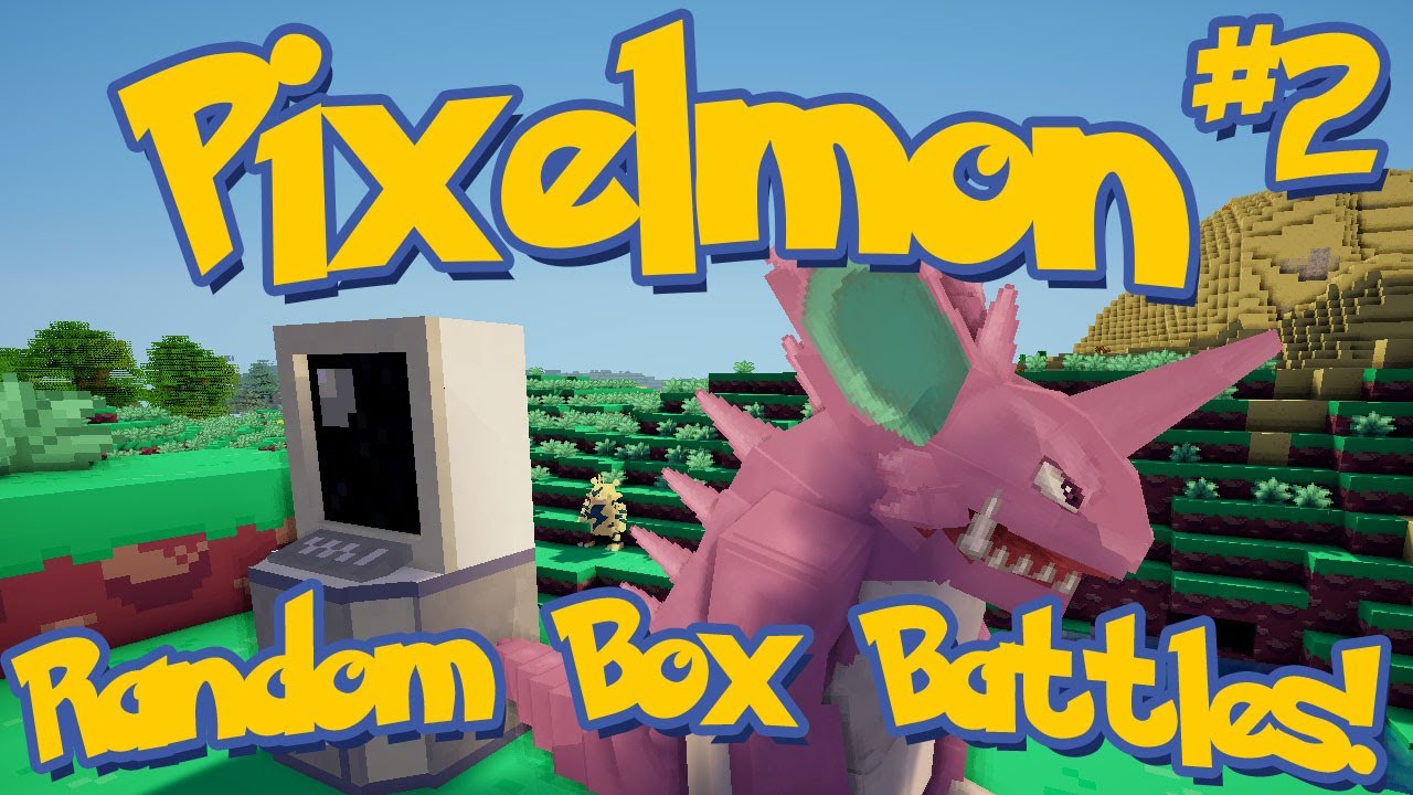 Pixelmon! Pokemon Minecraft Mod! RANDOM BOX BATTLES ROUND 2 w ...
