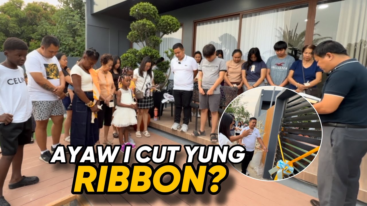 AYAW I CUT ANG RIBBON… BAKIT? - YouTube