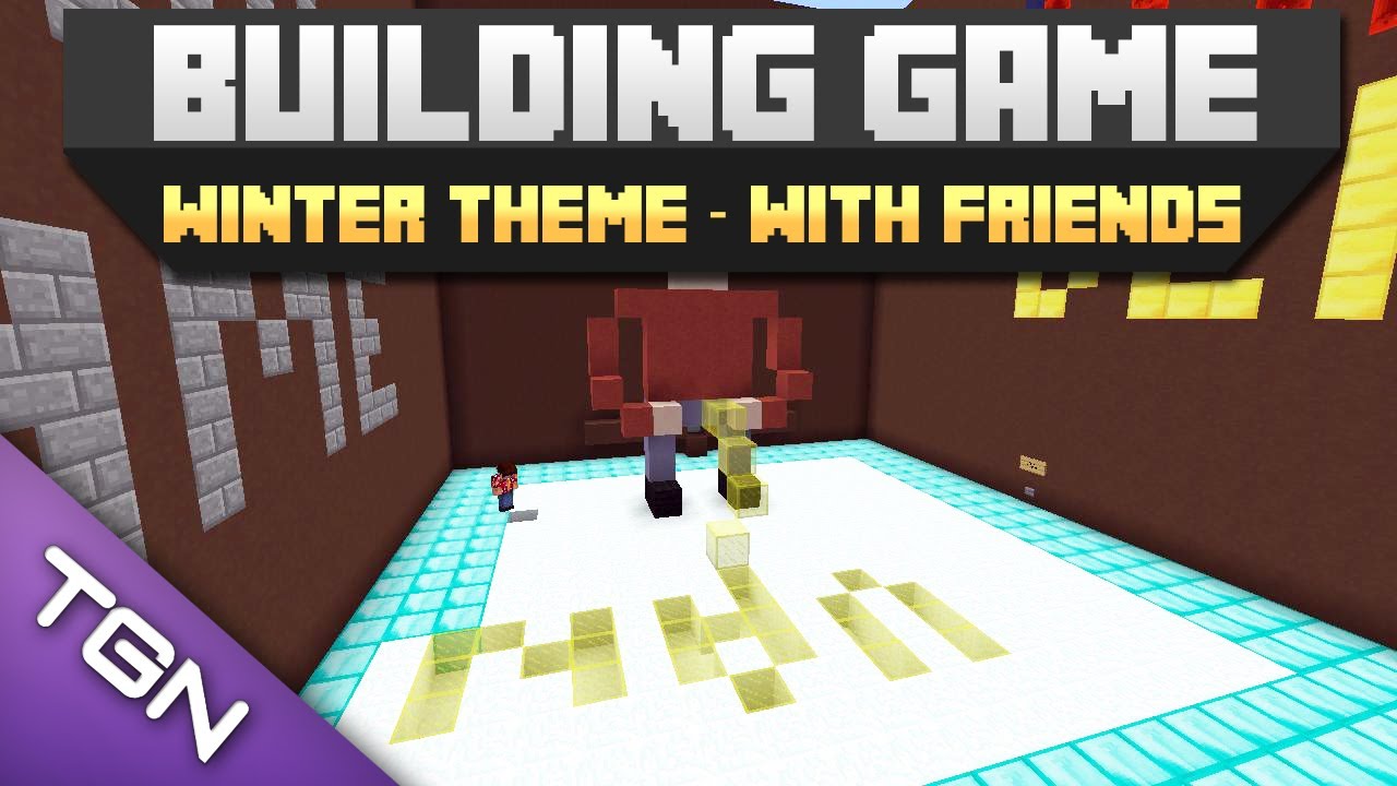 Minecraft - Building Game #1 - w/ Friends - YouTube
