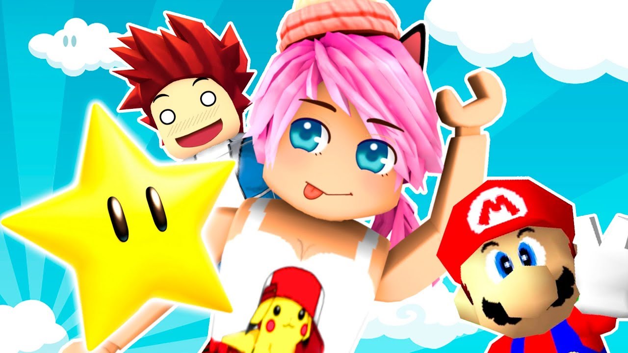 ATRAPANDO LAS ESTRELLAS DE SUPER MARIO EN ROBLOX! - YouTube
