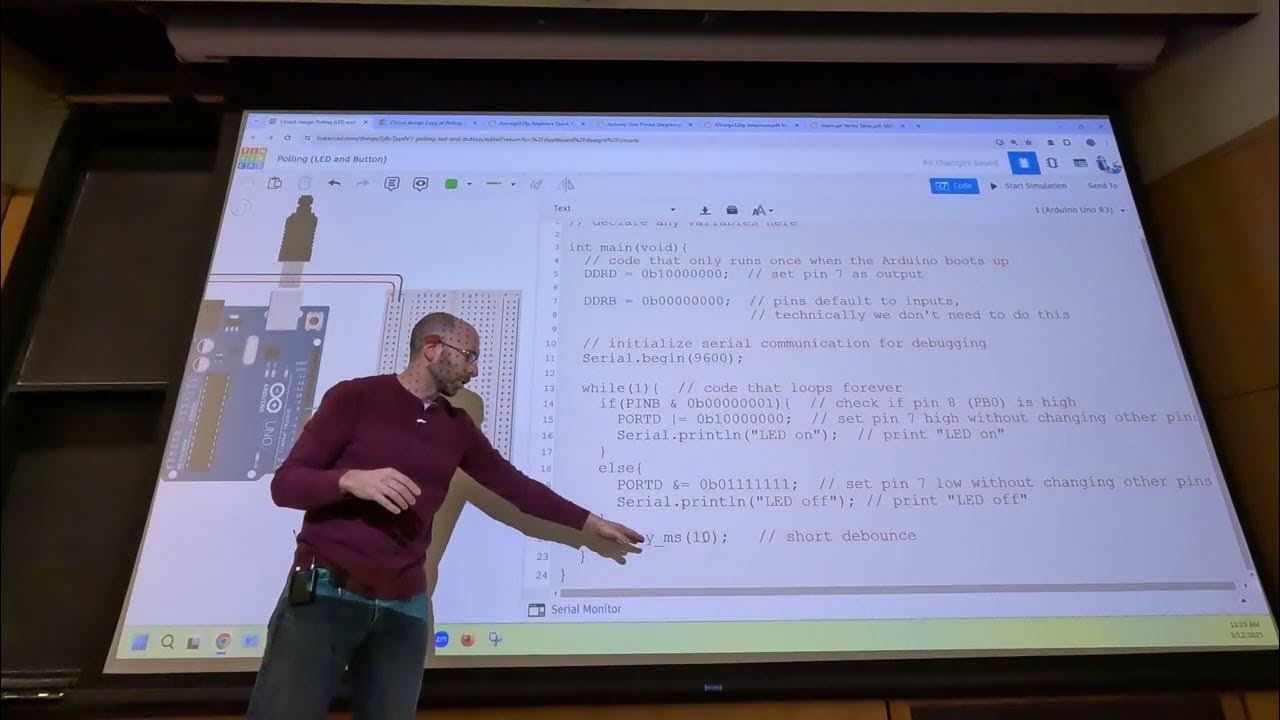 Mechatronics (MAE 3780) Lecture 20: External Interrupts | Cornell University, Spring 2025 - YouTube