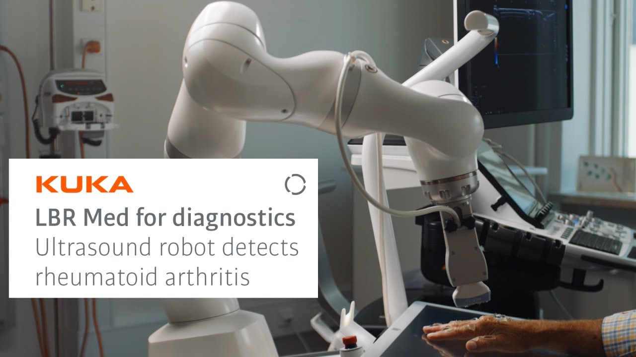 The world's first robot for rheumatoid arthritis diagnosis - YouTube