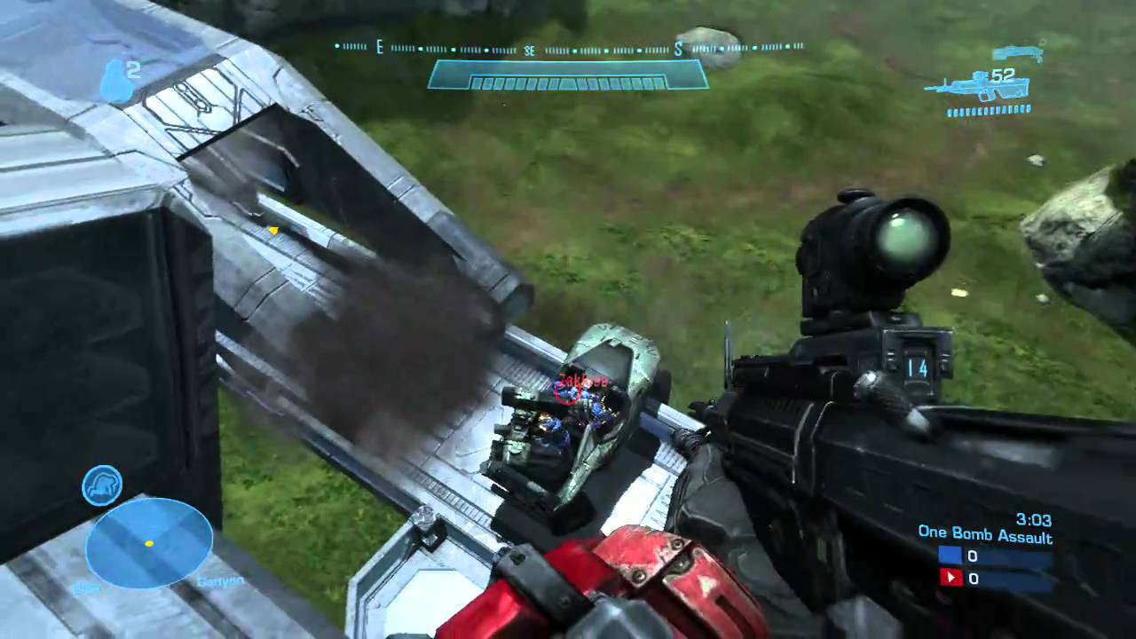 Halo Reach EMP trap - YouTube