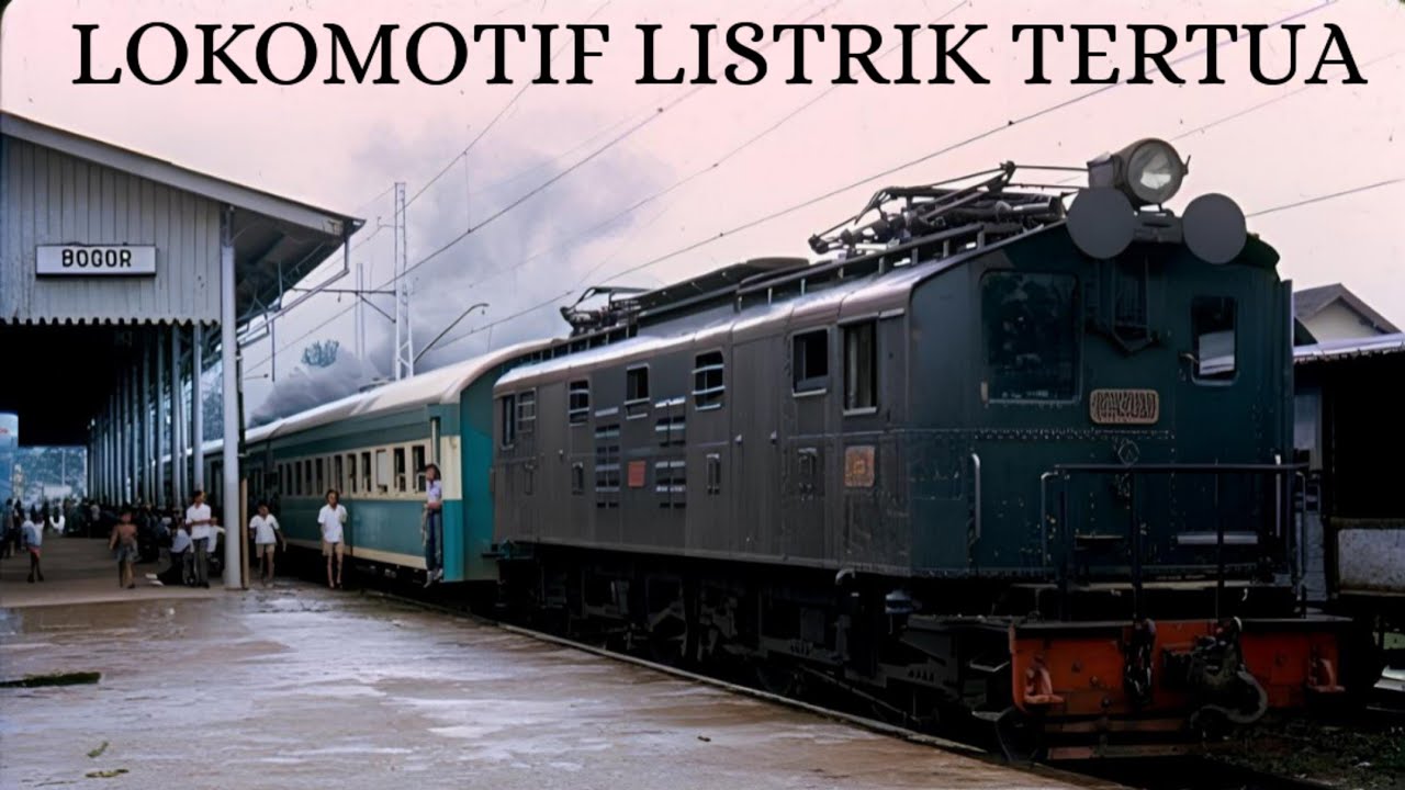 Lokomotif Listrik Peninggalan Belanda Yang Masih Hidup ESS 3200 ...