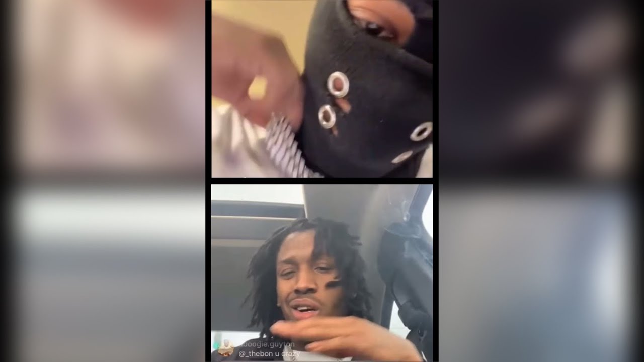 Lil Zay Osama & Memo600 Live Dissing Each Other Over OTF Chains Live ...