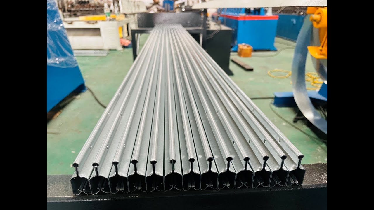 LMS Ceiling Keel Machine for Clip in - YouTube