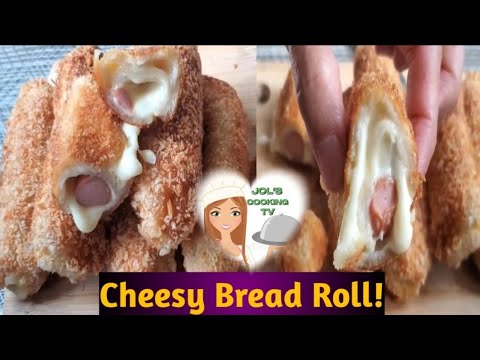 Cheesy Bread Roll! Quick and Simple Recipe! #cooking #cheesybreadroll ...