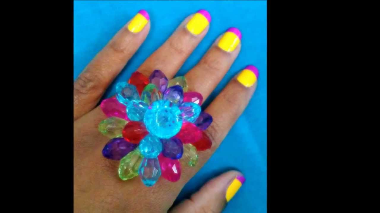 Easy Color Block Nails without Nail Polish - YouTube