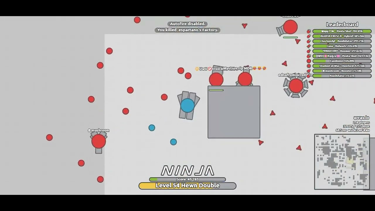 Playing Arras.io #1 - YouTube