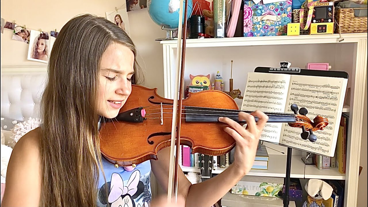 Karolina Protsenko Playing The Violin At Antonio Pittman Blog
