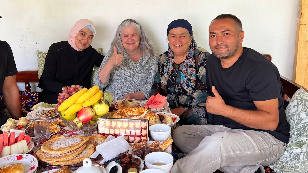 As long as our guest from America is very fond of Uzbek national dishes ...