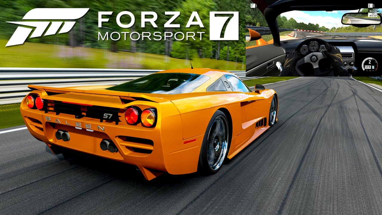 Saleen S7 | Cockpit Driving Forza Motorsport 7 - Logitech G29 [4K ...