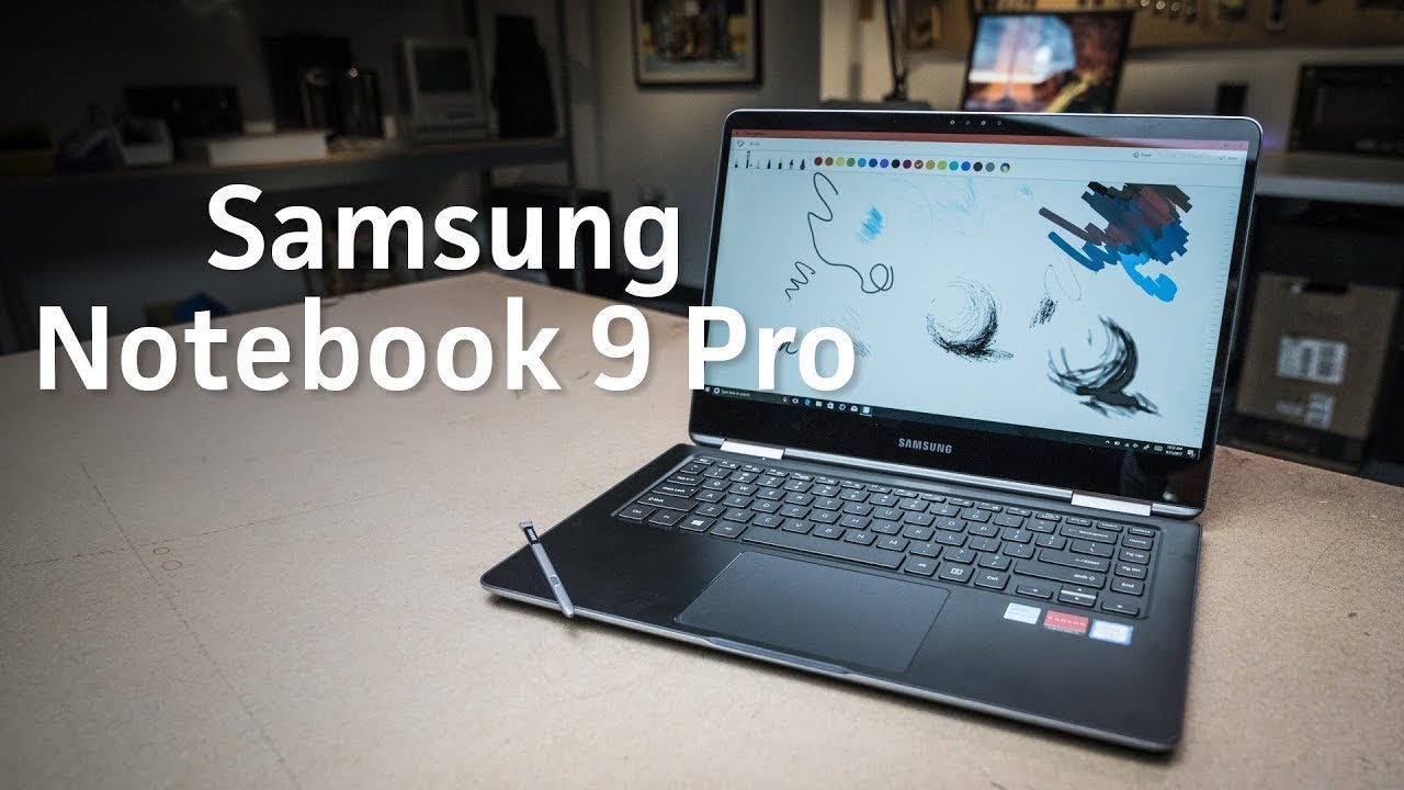 Samsung Notebook 9 Pro Touch Screen Laptop Review - YouTube