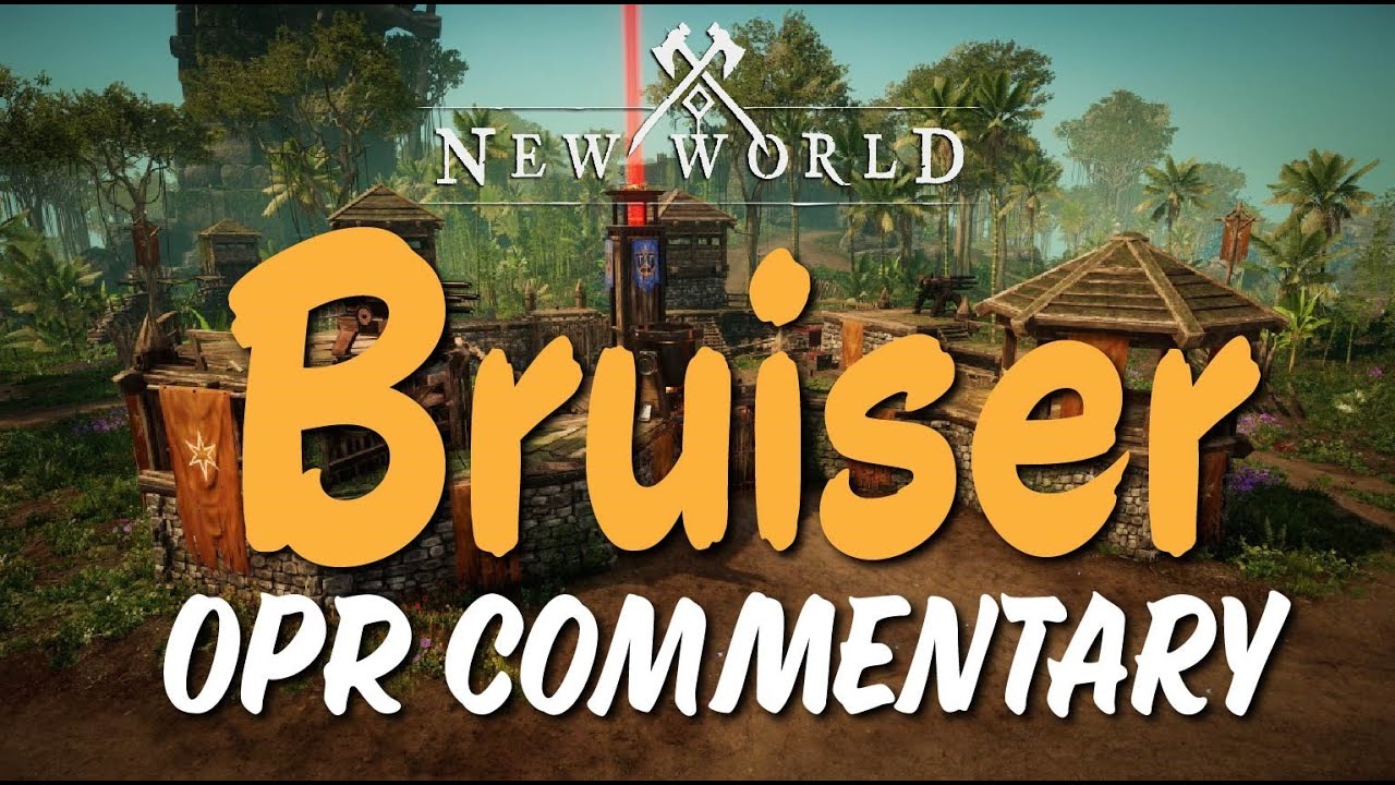 New World OPR Bruiser Commentary | New World Bruiser Build (Great Axe ...