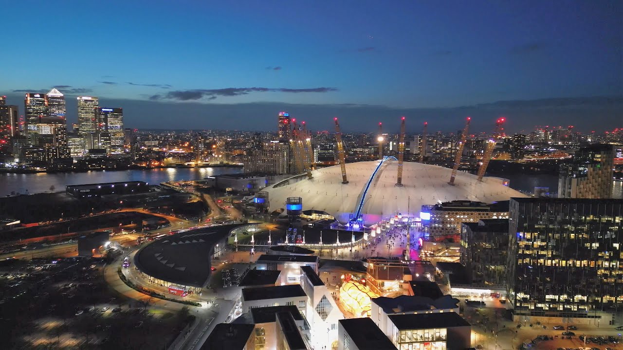 O2 NIGHT FLIGHT, DJI MINI 3 PRO - YouTube