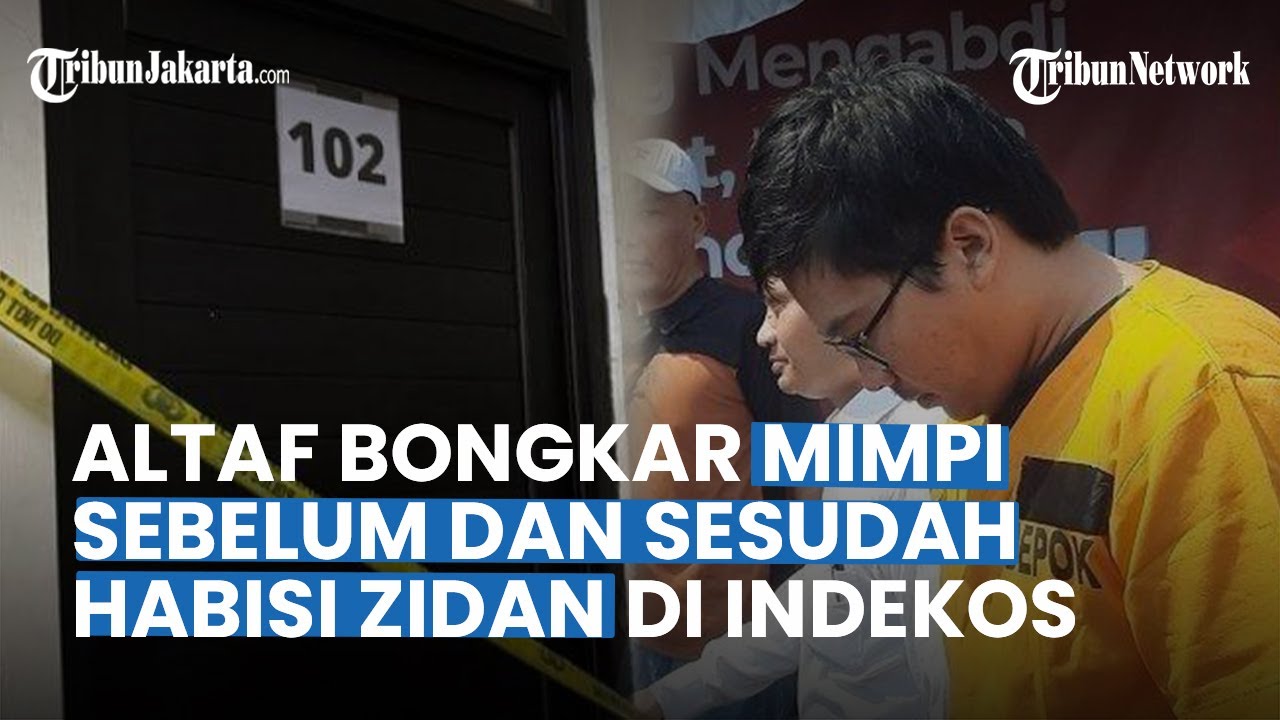 Pembunuh Mahasiswa UI, Altaf Blak-blakan, Ungkap Mimpi sebelum dan setelah Bunuh Naufal Zidan ...