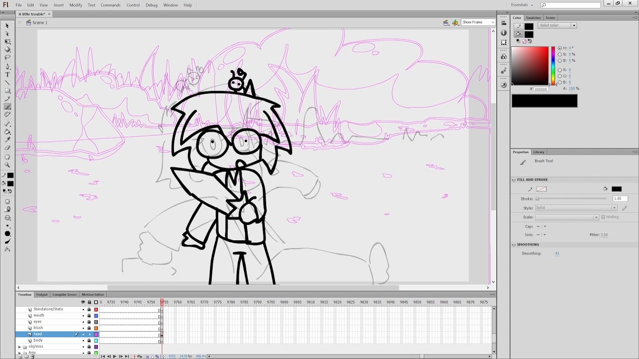 Animation timelapse cuz why not - YouTube