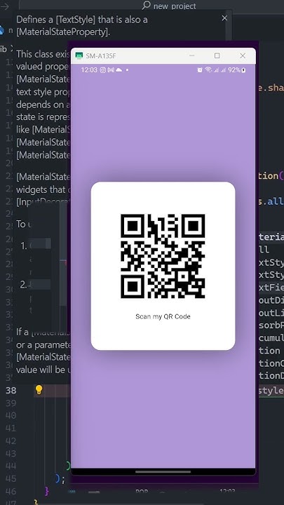 📱stack Qr Code Card Shorts Flutter Flutterdeveloper Smartphone Ios Fluttertutorials Youtube