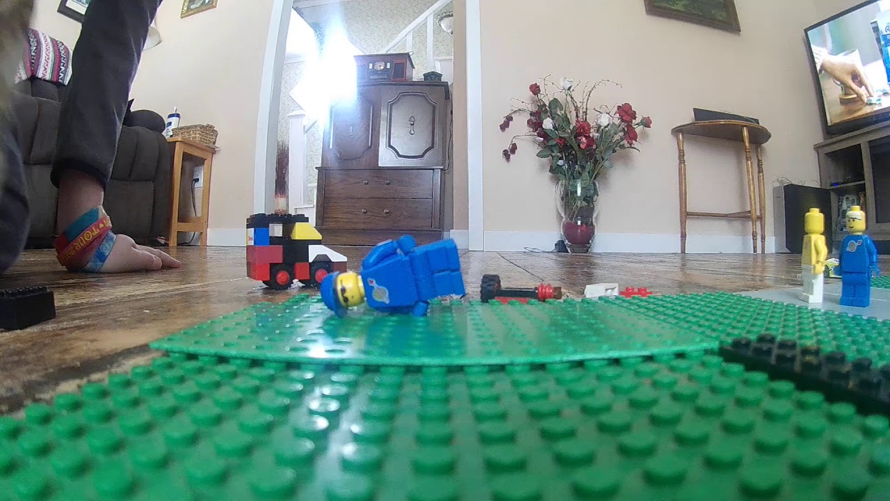 lego olympics: hammer throw! - YouTube