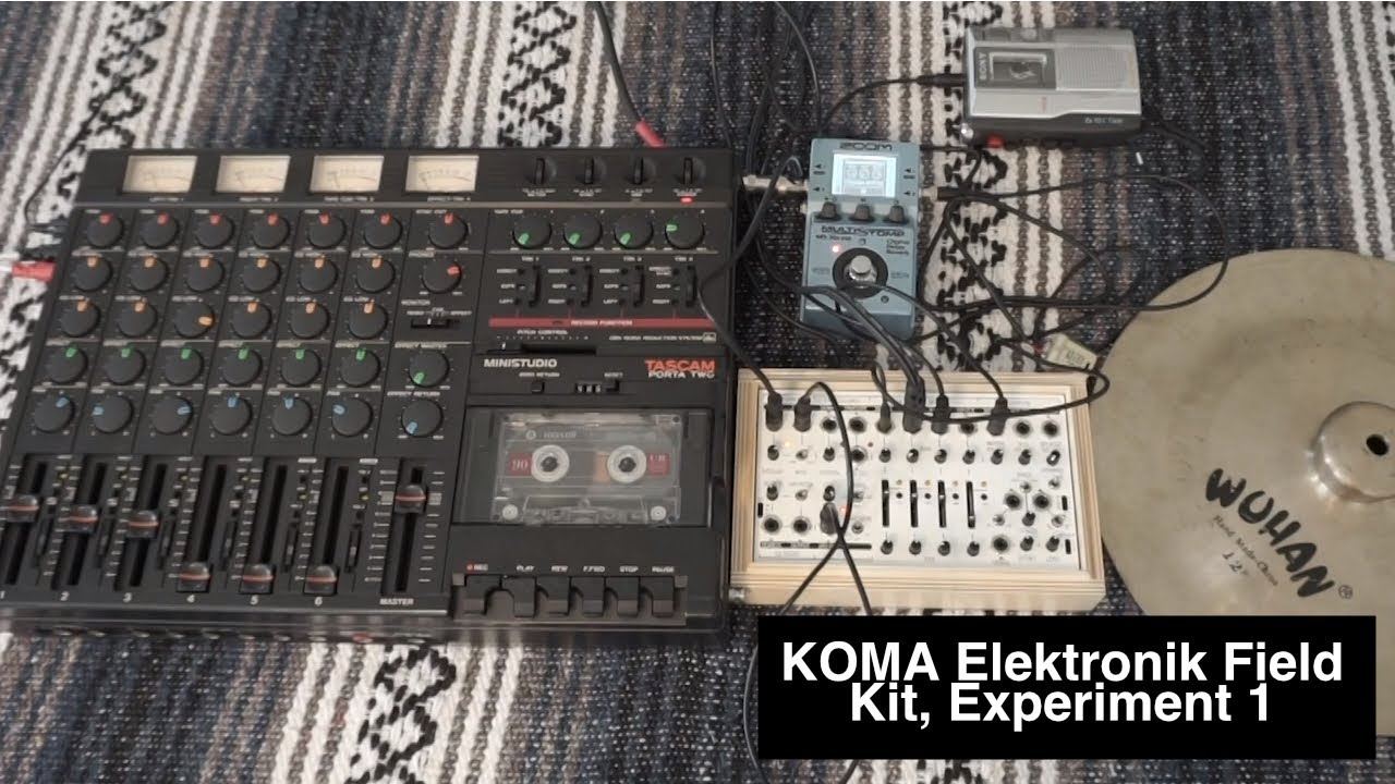 KOMA Elektronik Field Kit | Experiment 1 (6.7.20) - YouTube