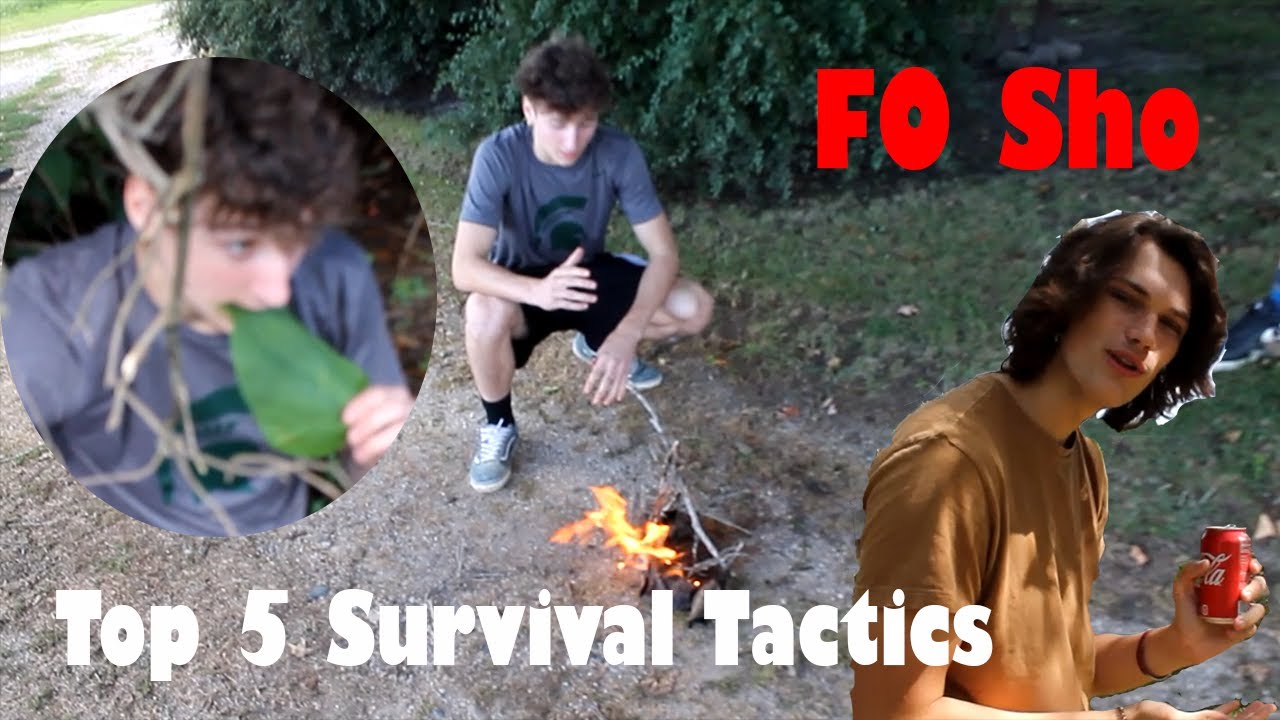 Top 5 Survival Tactics [FUNNY!!!] - YouTube